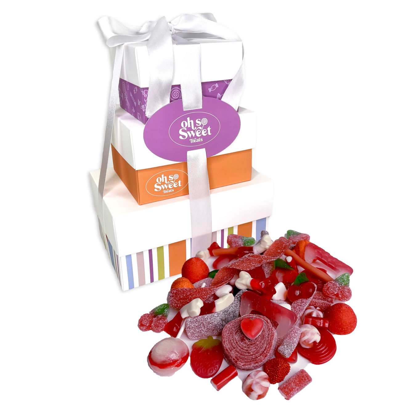 The Red Mix Tower 2.5KG – Oh So Sweet Treats